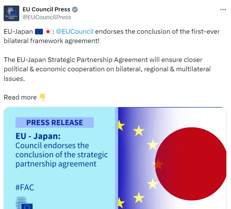 EU-Japan strategic partnership – EUROPE DIPLOMATIC